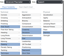 FM Role & Duties : Advanced Playmaker / Central Midfielders | Blognya ...